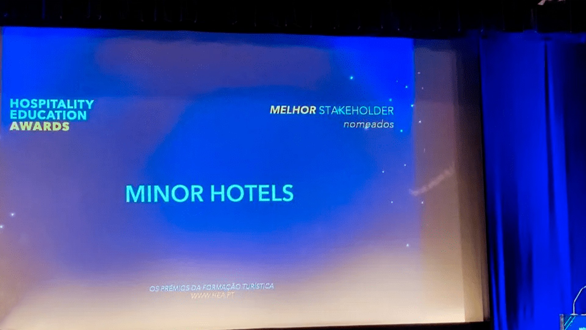 Melhor StakeHolder Hospitality Education Awards 2023 - Minor Hotels